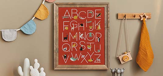 Posters éducatifs pour enfants qui enseignent et décorent sa chambre ...